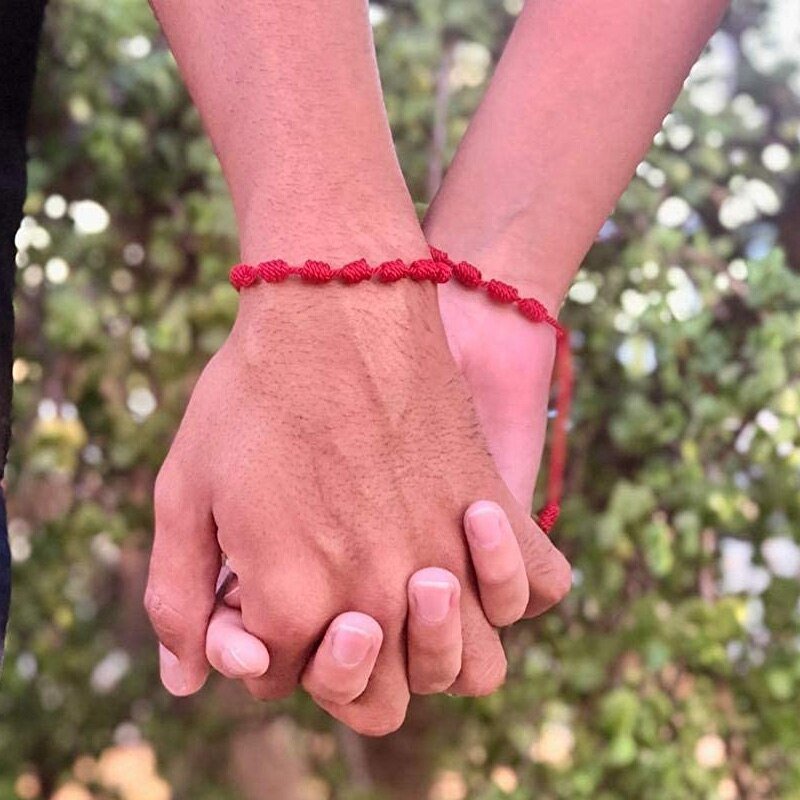 Bracelet Couple Fil Rouge | Comme des Aimants