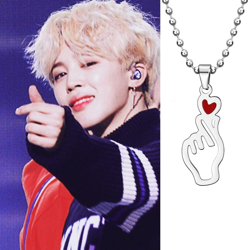 Collier KPop Coeur | Comme des Aimants