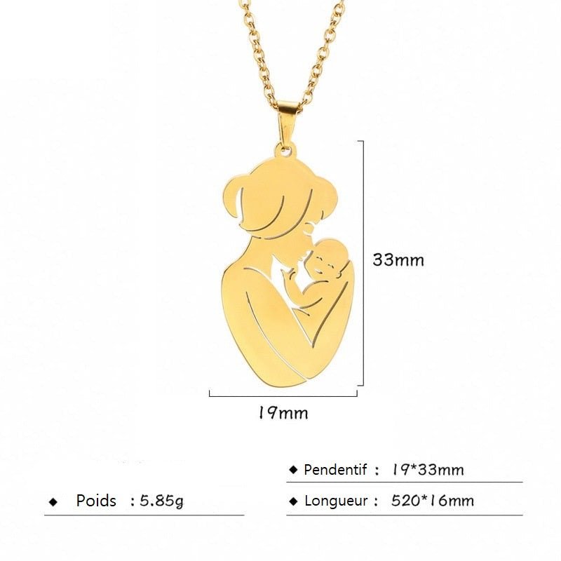 Collier Mère Bébé | Comme des Aimants