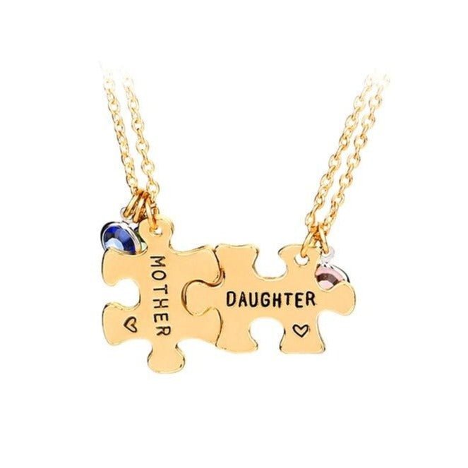 Collier Puzzle Famille | Comme des Aimants